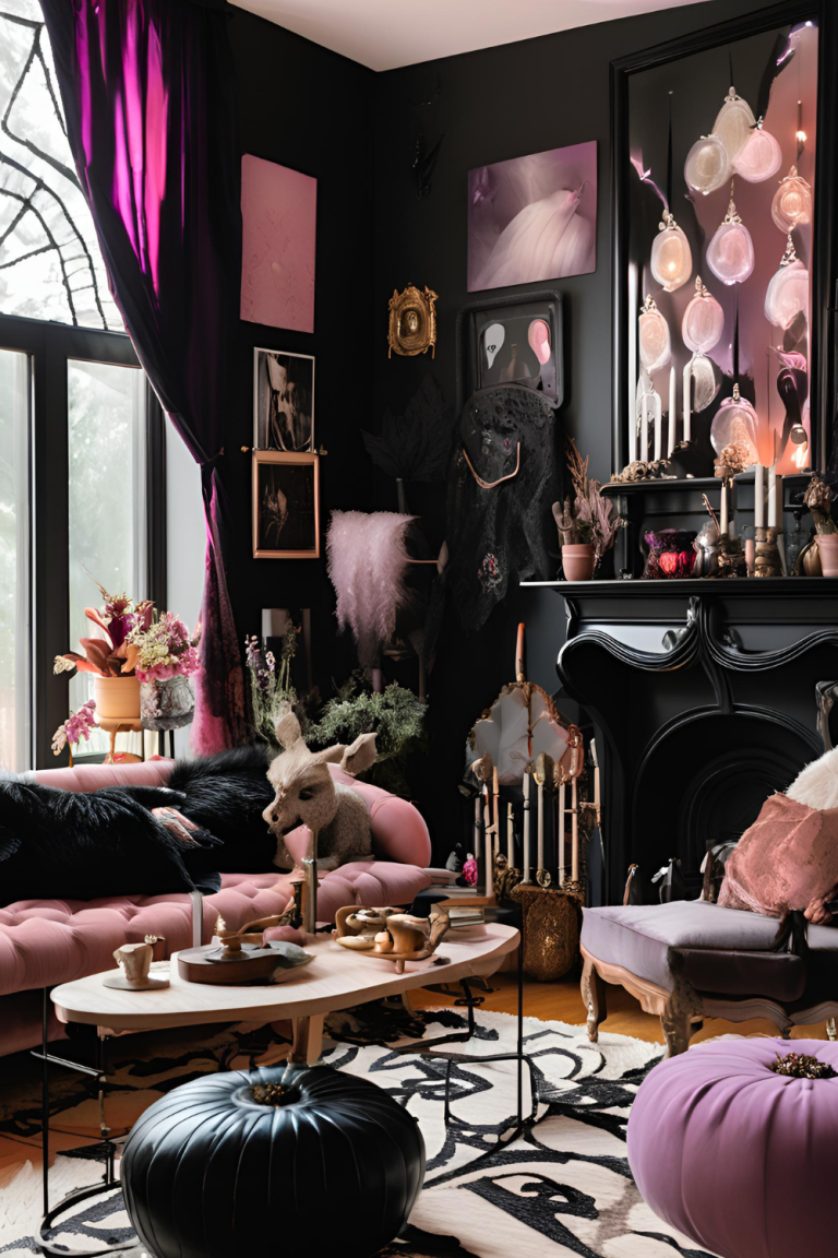 Whimsigoth Decor: Playful Whimsy Meets Dark Gothic Elegance