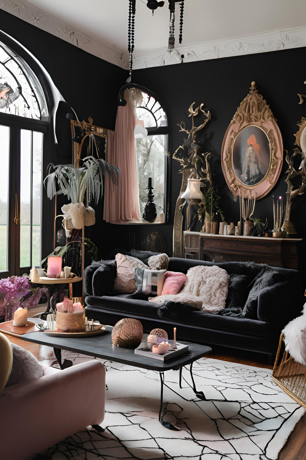 Whimsigoth Decor: Playful Whimsy Meets Dark Gothic Elegance