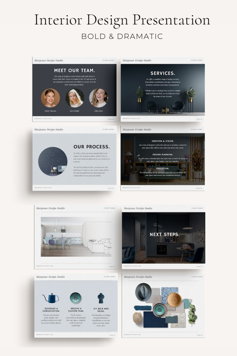Interior Design Client Presentations: Create Designs That Shine